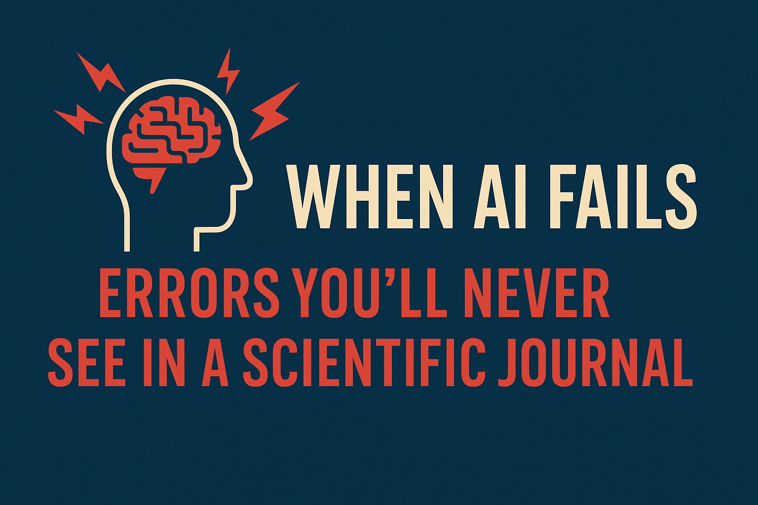 When AI Fails: Errors You’ll Never See in a Scientific Journal - EB ...